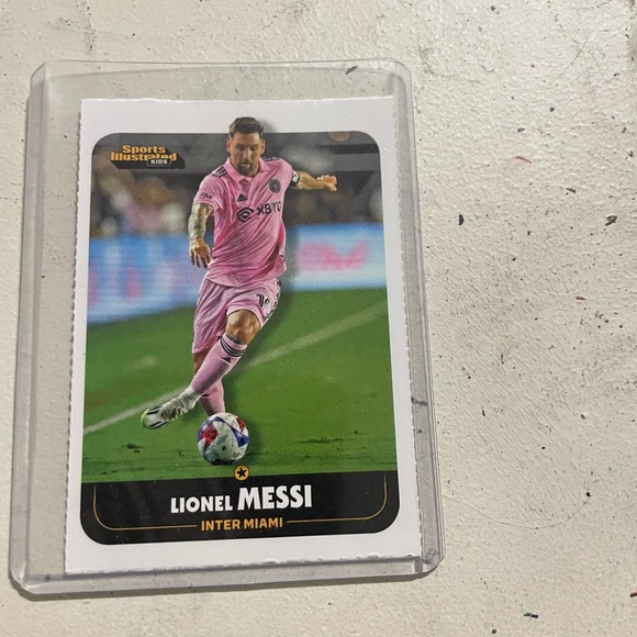 Sports Illustrated Swim | Other | Lionel Messi Soccer Card | Poshmark